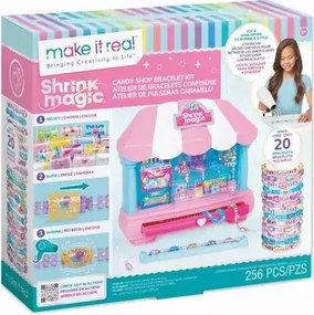 MAKE IT REAL Sada na výrobu náramků Shrink Magic Candy Shop / od 8 let