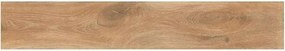 EBS Cruda & Cortina - Dlažba 24x120 cm, matná cognac ROJ92429