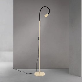 Orion - Flexibilní stojací lampa DOTTY 1xGU10/10W/230V béžová/černá