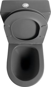 Sapho Sapho, DARIO RIMLESS WC kombi mísa s nádržkou, spodní/zadní odpad, bílá, PC1012WRGR