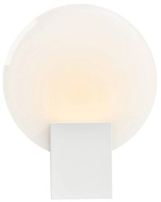 LED nástěnné světlo Hester, IP44, bílá