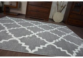 Kusový koberec Mira šedý 240x330cm