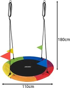 Houpačka čapí hnízdo do 150 kg – 110 cm