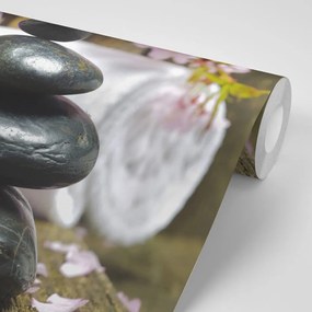 Samolepící fototapeta Zen relaxační kameny