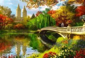 TREFL Wood Craft Origin Dřevěné puzzle Central Park, New York / 501 dí