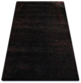 Kusový koberec SHAGGY NARIN černo-červený