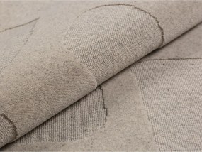 Taupe vlněný koberec 160x230 cm Archipelagio – Micadoni