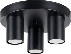 Sollux Lighting Stropní svítidlo LAGOS 3P černé