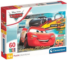 Clementoni - Puzzle 60 Cars 3: Piston Cup