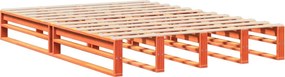 Postel bez matrace voskově hnědá 120 x 200 cm masivní borovice 3302293