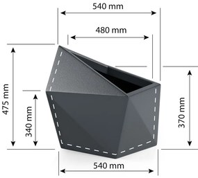 květináč Monumo ASTRO