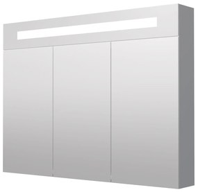 Intedoor R ZS 100 LED zrcadlová stěna 100x75cm RZS100LED Barva: 32 - Dub Nebraska šedý