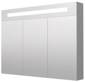 Intedoor R ZS 100 LED zrcadlová stěna 100x75cm RZS100LED Barva: 34 - Ořech Aida tabákový