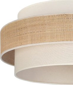 BRILAGI - Lustr na lanku SPACE 1xE27/60W/230V pr. 40 cm béžová/krémová