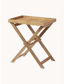 Skládací zahradní stůl z teakového dřeva Tray