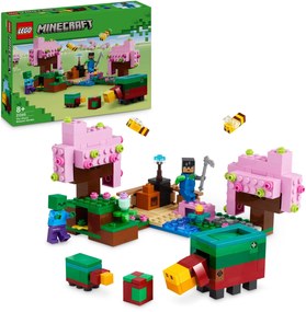 Lego stavebnice lego minecraft 21260 zahrada s rozkvetlými třešněmi