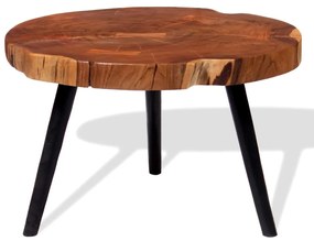 243957 vidaXL Konferenční stolek ze špalků masivní akácie (55–60)x40 cm