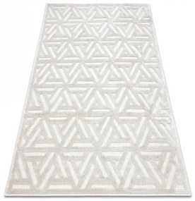 koberec SANTO SISAL 58503 geometrická béžový velikost 160x220 cm | krásné koberce cz