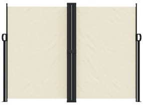 Zatahovací boční markýza krémová 180 x 600 cm,  4004640