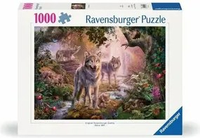 Ravensburger Rodina vlků v létě / 1000 dílků / od 14 let