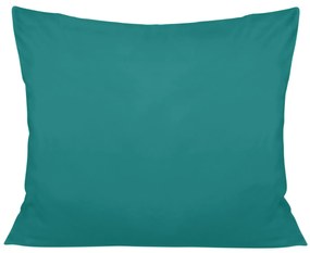 SATÉNOVÝ POVLAK NA POLŠTÁŘ 50X80 CM TYRKYSOVÁ