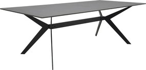 XXXLutz KONFERENČNÍ STOLEK, černá, kov, sklo, 115/60/40 cm - Konferenční stolky - 002465000201