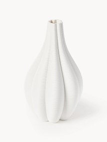 Velká 3D tištěná váza z porcelánu Melody, V 40 cm