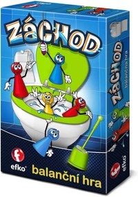 EFKO Hra balanční Záchod *SPOLEČENSKÉ HRY* ef54944