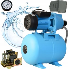 Hydroforový Set 24L Čerpadlo Jet pro zahradní vodu 3000 l/h Příslušenství Hydrofor