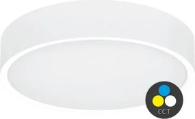 Stropní LED svítidlo Ecolite MARTIN WMAT350-25W/BI 3000/4000K bílá IP65