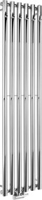 Sapho Pilon otopné těleso 418 x 1800 mm se šesti háčky pro ručník chrom IZ130T