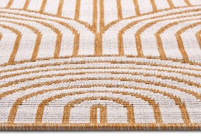 Hanse Home, Kusový koberec Pangli 105849 Ochre – na ven i na doma, 80x150, žlutá, chodba / předsíň