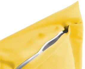 Biante Dekorační povlak na polštář s lemem Rongo RG-050 Světle žlutý 30 x 50 cm