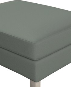 Potah na podnožku IKEA Karlstad barva zelená látka pletený vzor