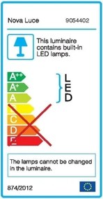 Stojací LED lampa NOVA LUCE SIDERNO 32W 3000K 9054402