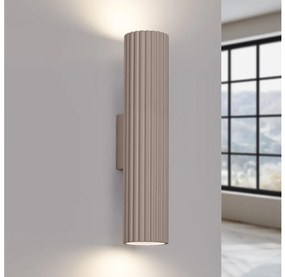 Brilagi - Nástěnné svítidlo CRESTO 2xGU10/10W/230V 30 cm taupe