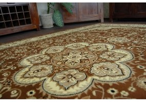 Kusový koberec Agas hnědý 200x290cm