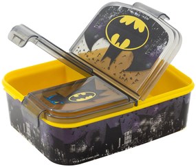 Multibox na svačinu Batman - DC Comics se třemi přihrádkami