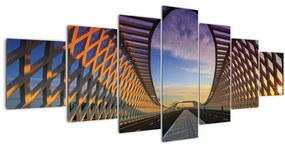 Obraz moderní architektury mostu (210x100 cm)