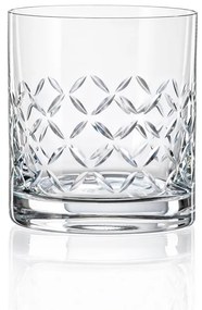 Crystalex Sklenice na Whisky Barline 280 ml, leštěný brus BR072, 4 ks