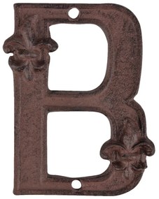 Domovní písmeno B  9,5x1,2x12,2 cm