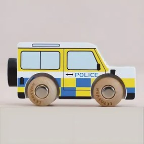 LE TOY VAN Dřevěné policejní autíčko Bobby / od 2 let