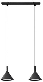 Lustr na lanku ETNA 2xGX53/15W/230V černá