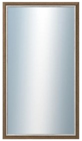 DANTIK - Zarámované zrcadlo - rozměr s rámem cca 50x90 cm z lišty TAIGA sv.hnědá (3106)