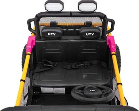 Elektrické autíčko Buggy UTV SPEED růžové