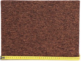 Condor Carpets, Metrážový koberec Extreme 293, zátěžový, na míru, šíře 4m,5m, hnědá, ab (mřížka), chodba / předsíň