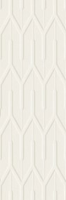 Ceramika Paradyz Obklad Nightwish Bianco B Struktura Mat 75x25 - 160656