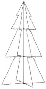328588 vidaXL Vánoční stromek kužel 300 LED diod dovnitř i ven 120 x 220 cm