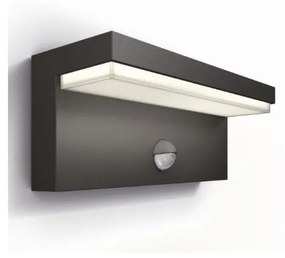 Philips | Philips - LED Venkovní nástěnné svítidlo se senzorem BUSTAN LED/3,8W/230V IP44 | P5968