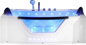 Terra Hydromasážní vířivá vana Uran 931 170x76 s ohřevem vody